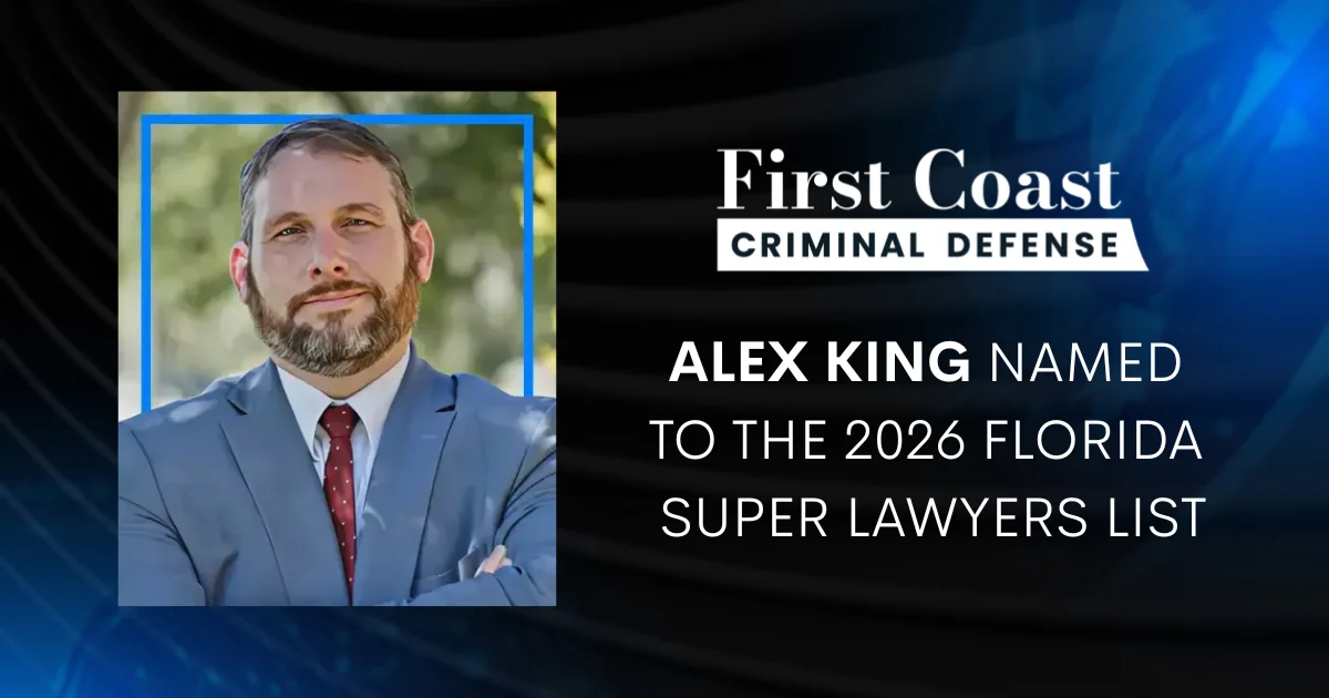 Attorney Alex King named to the 2026 Florida Super Lawyers list